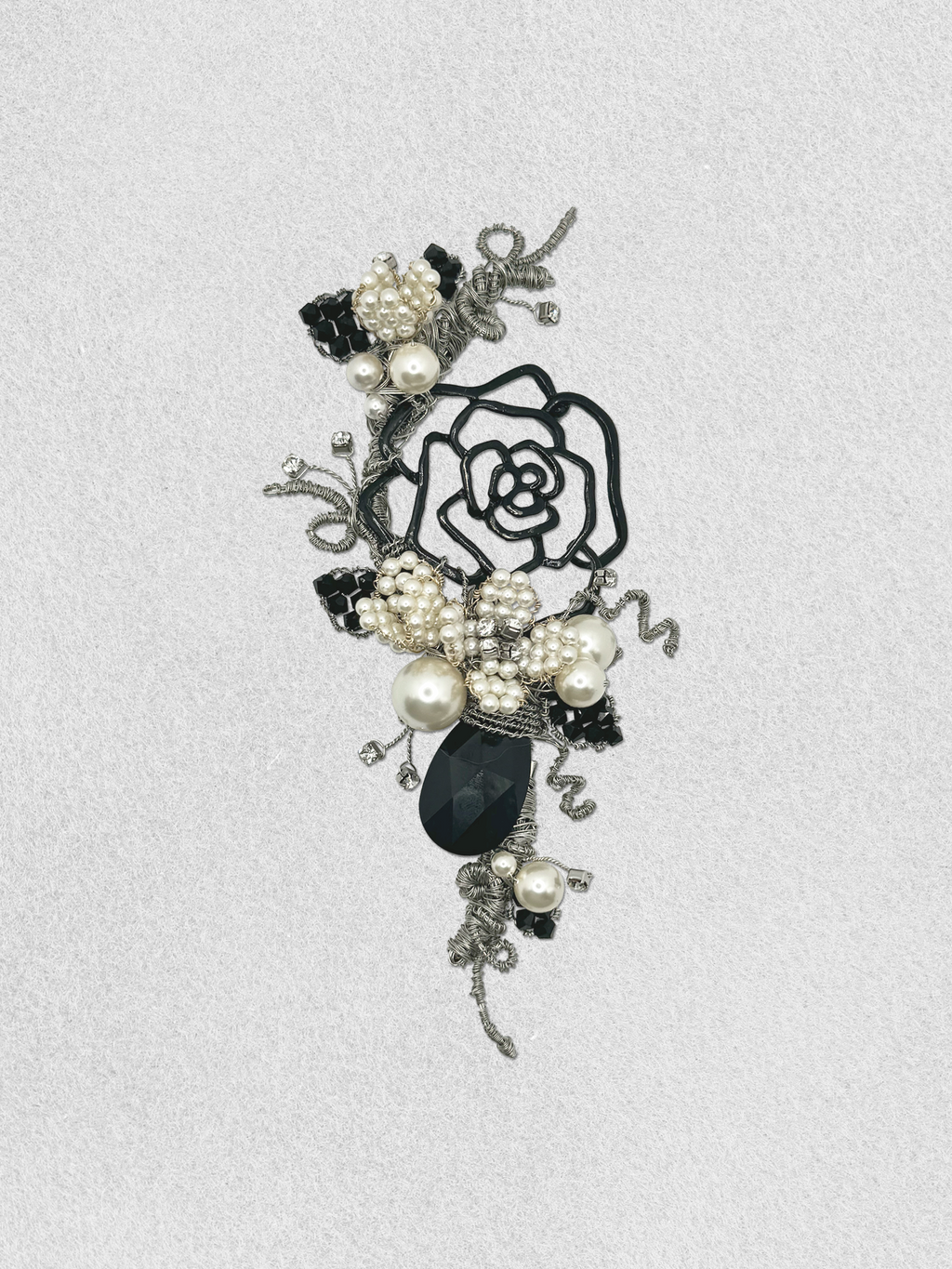 Men's Lapel Pin - Elegance of a Rose – Mindy Lam Jewelry