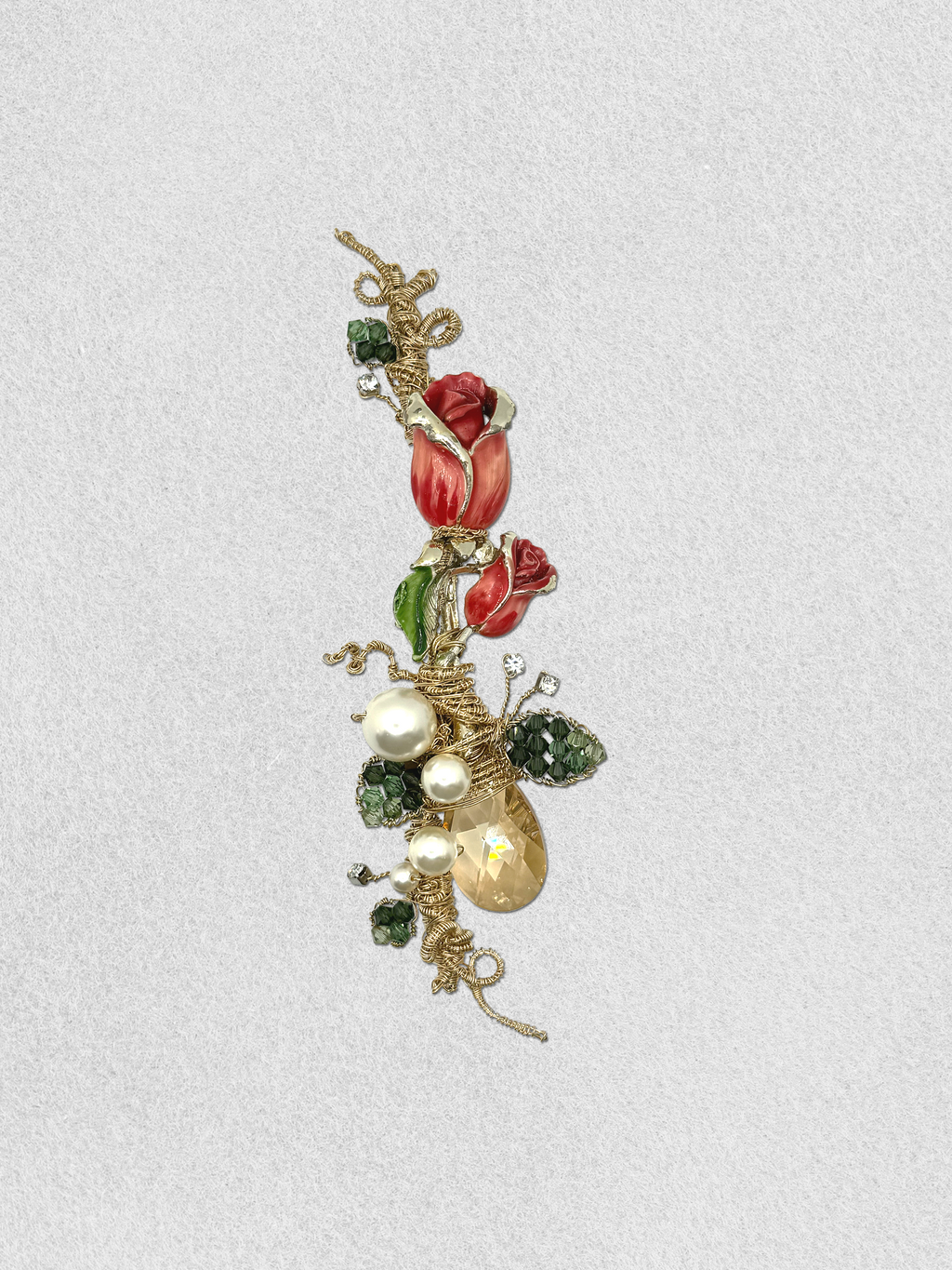 Men's Lapel Pin - Elegance in Pair – Mindy Lam Jewelry