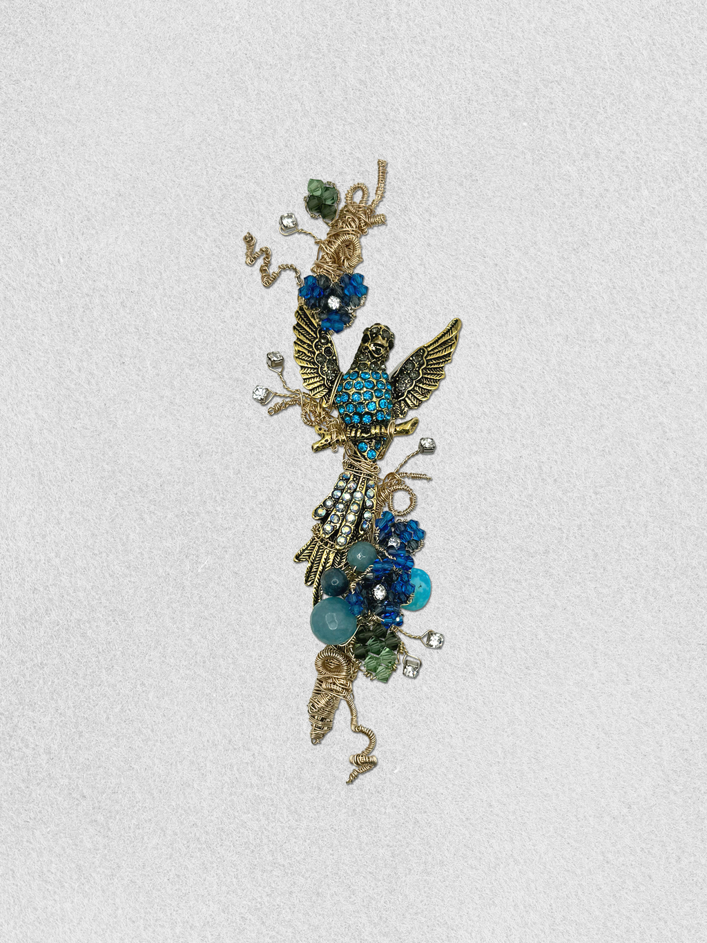 Men's Lapel Pin - Charm of the Songbird – Mindy Lam Jewelry