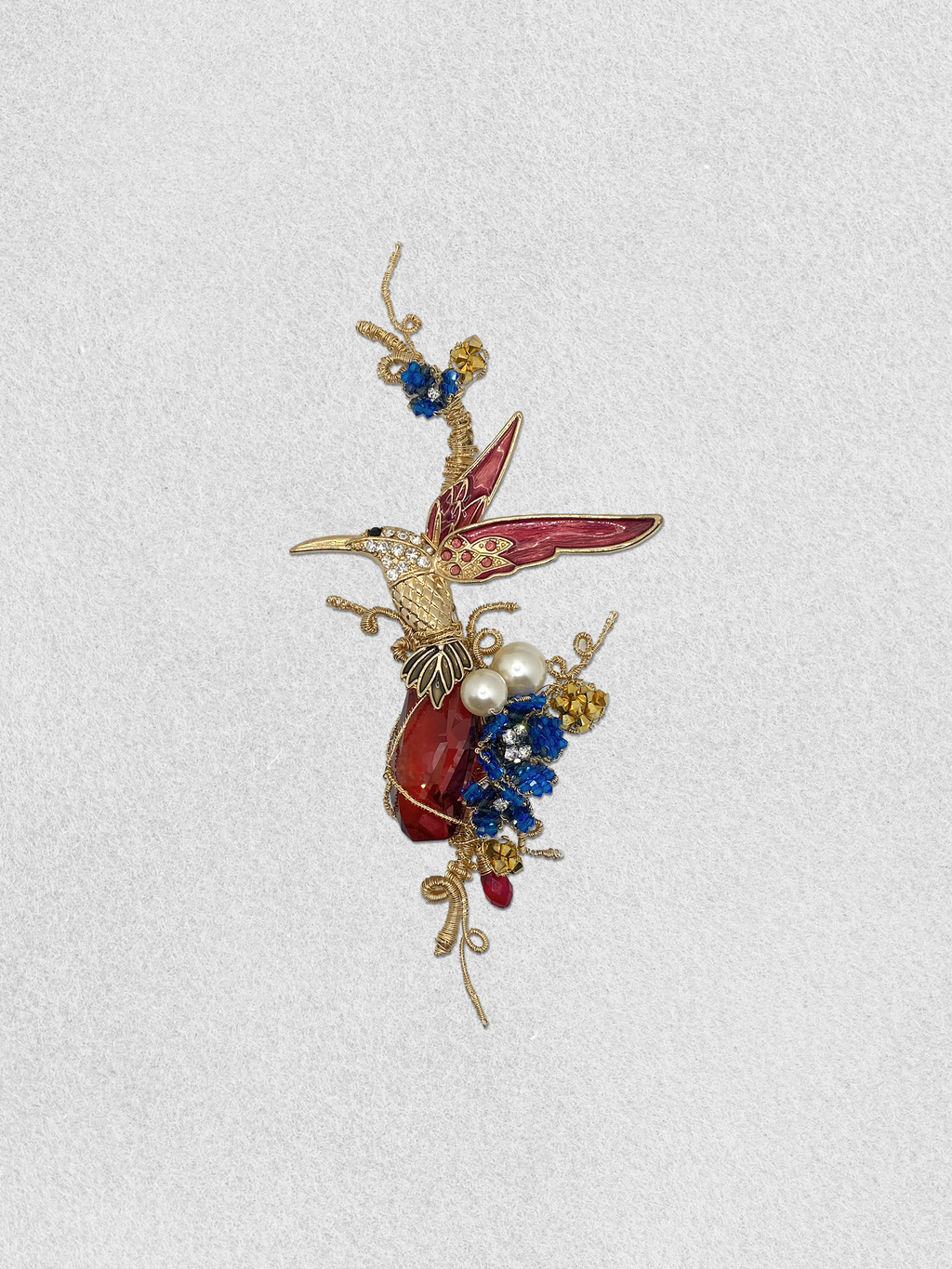 Men's Lapel Pin - Wings of Passion – Mindy Lam Jewelry