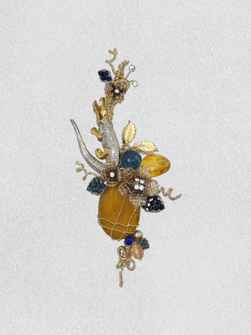 Men's Lapel Pin - Legends of the Marsh – Mindy Lam Jewelry