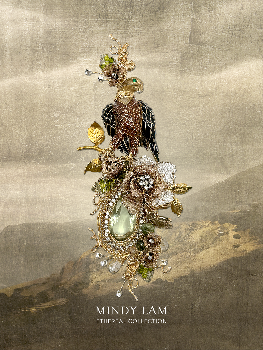 Ethereal Collection Lapel Pin - Sight of the Grand Eagle – Mindy Lam ...