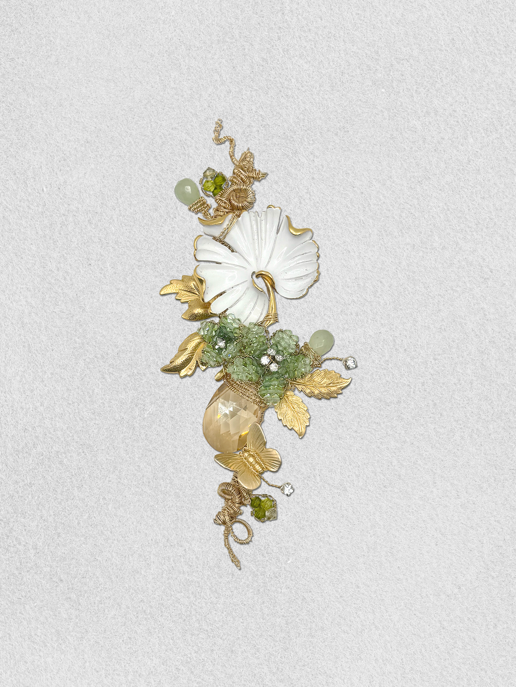 Men's Lapel Pin - Under the Ginkgo Tree – Mindy Lam Jewelry