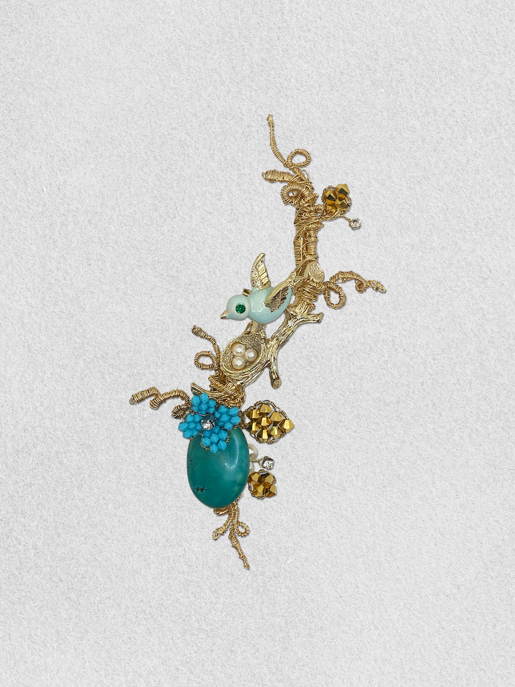 Men's Lapel Pin - Nest of Love – Mindy Lam Jewelry