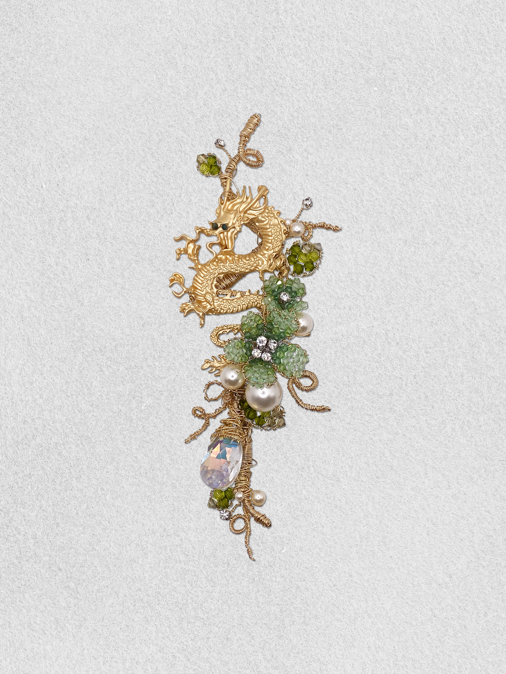 Men's Lapel Pin - Magnitude of the Golden Scales – Mindy Lam Jewelry