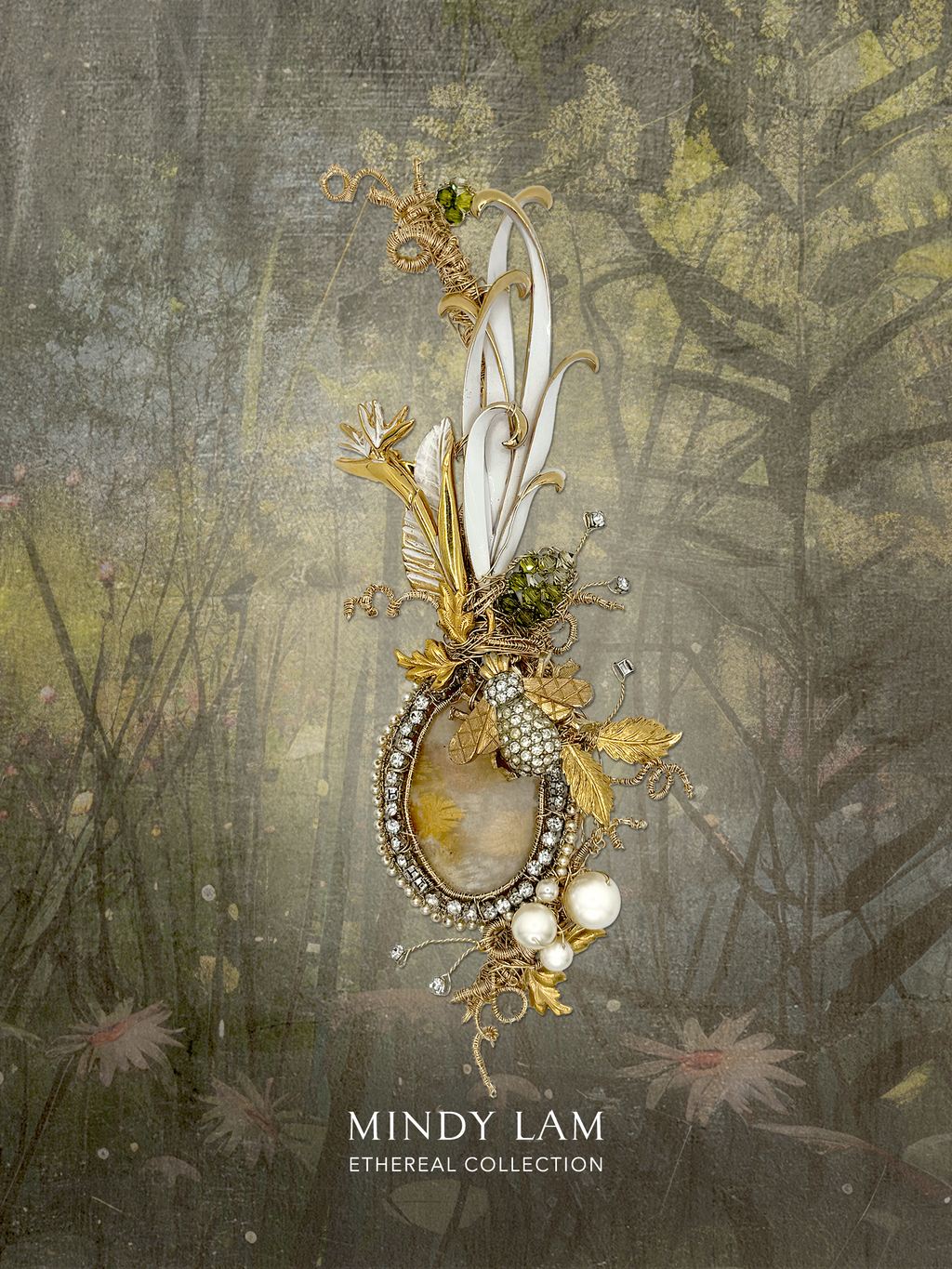 Ethereal Collection Lapel Pin - Buzzing Through a Painted Dream – Mindy ...