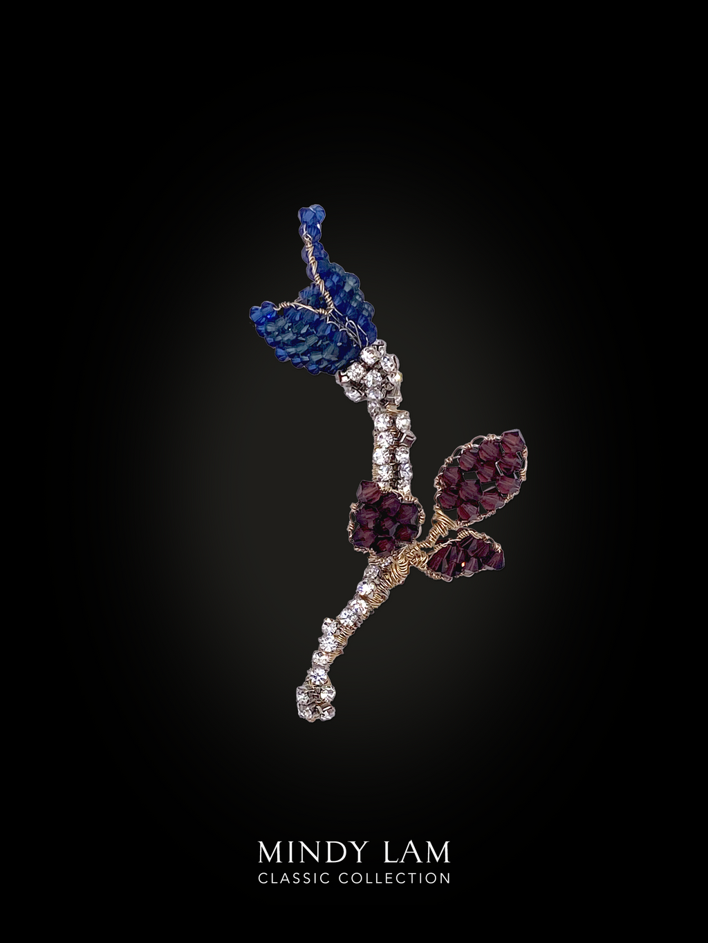 Men's Lapel Pin Set - Enchanting Rose Stems – Mindy Lam Jewelry