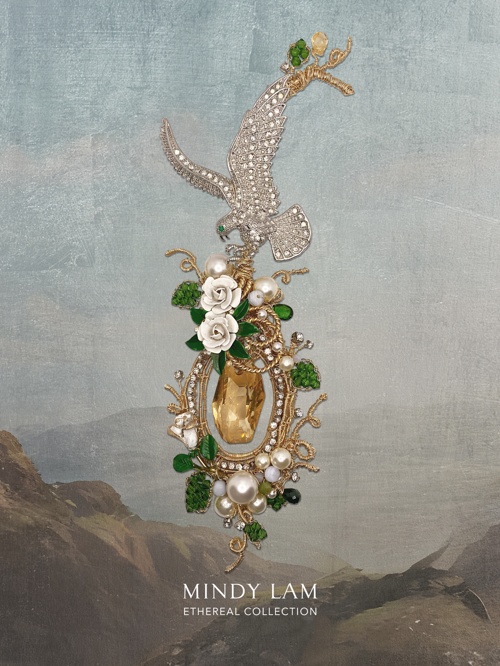 Ethereal Collection Lapel Pin - Promise of the Grand Eagle – Mindy Lam ...