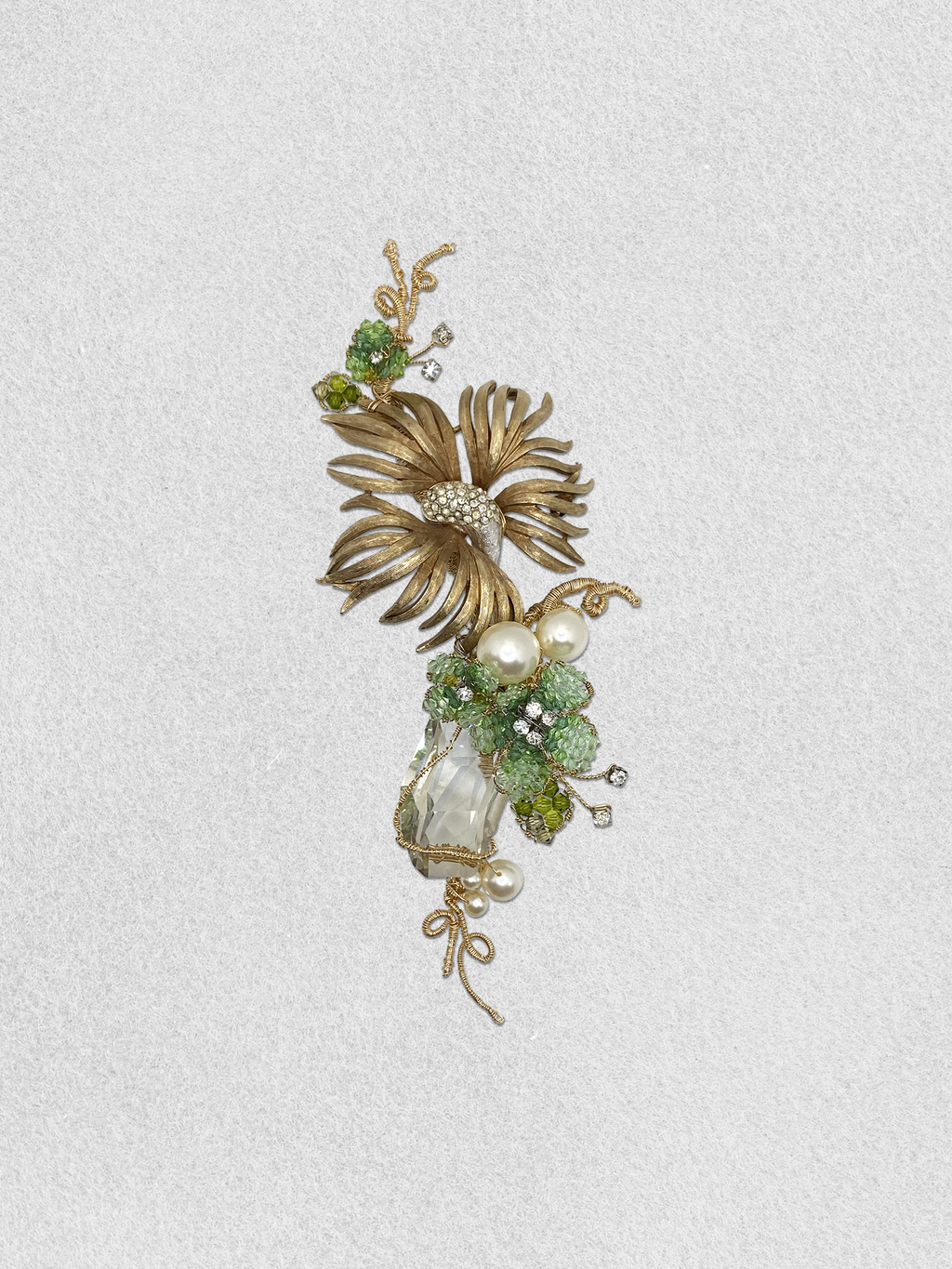 Men's Lapel Pin - Dance of the Giant Dahlia – Mindy Lam Jewelry